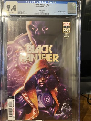 Black Panther # 3 (Marvel 2022, CGC 9.4) 2nd Print 1st Tosin | eBay