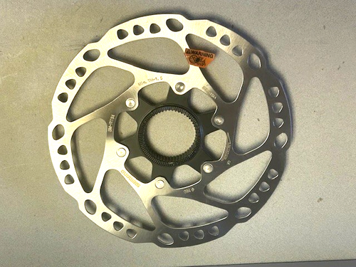 Shimano Sm-RT64 160mm Road/Hybrid Disc Center Lock Brake Rotor NO ...