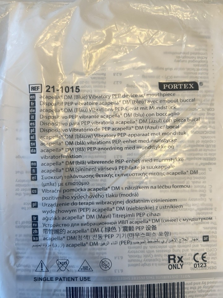 Portex Acapella DM (Blue) | eBay