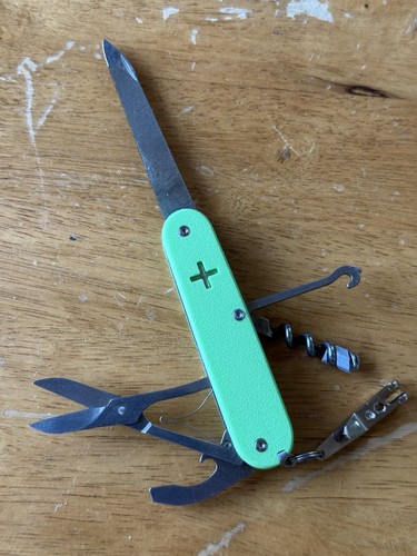 Custom Victorinox Bladeless Compact 91mm Swiss Army Knife 3DP Green ...