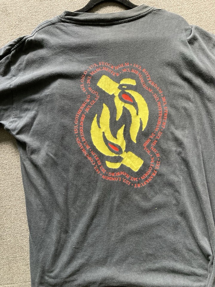 Soundgarden Badmotorfinger 1992 Euro Tour T-Shirt - XL - Vintage ...