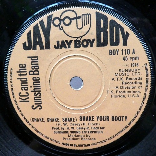 Kc Et The Sunshine Bande 45 Shake Your Booty GB Press Disco Lc212 | eBay