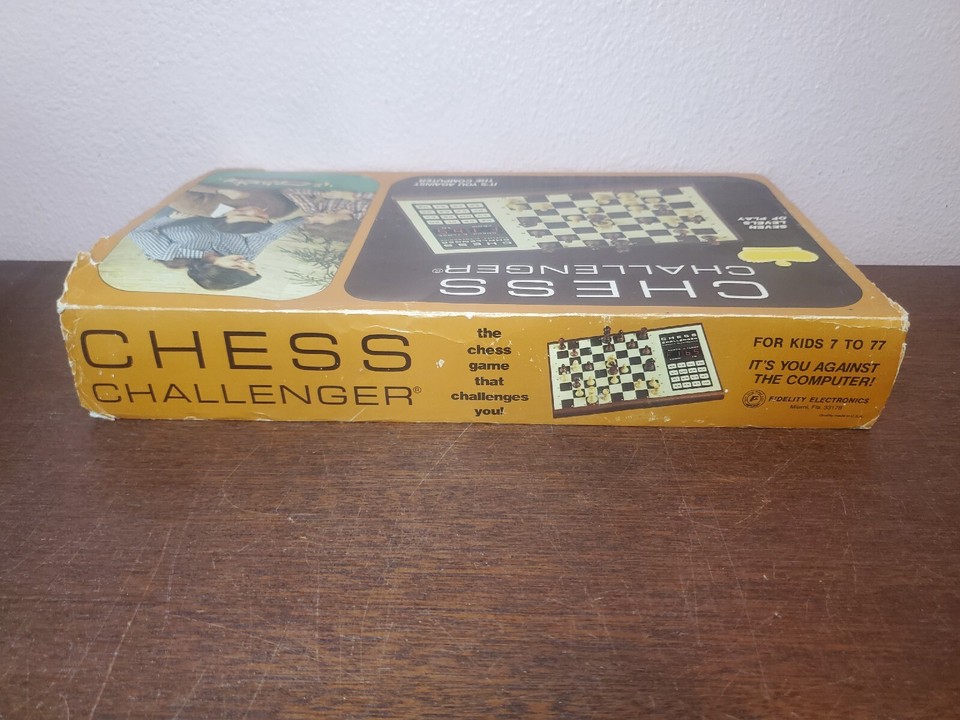 Vintage Fidelity Chess Challenger 7 Model BCC Tested & Working NO CHESS ...