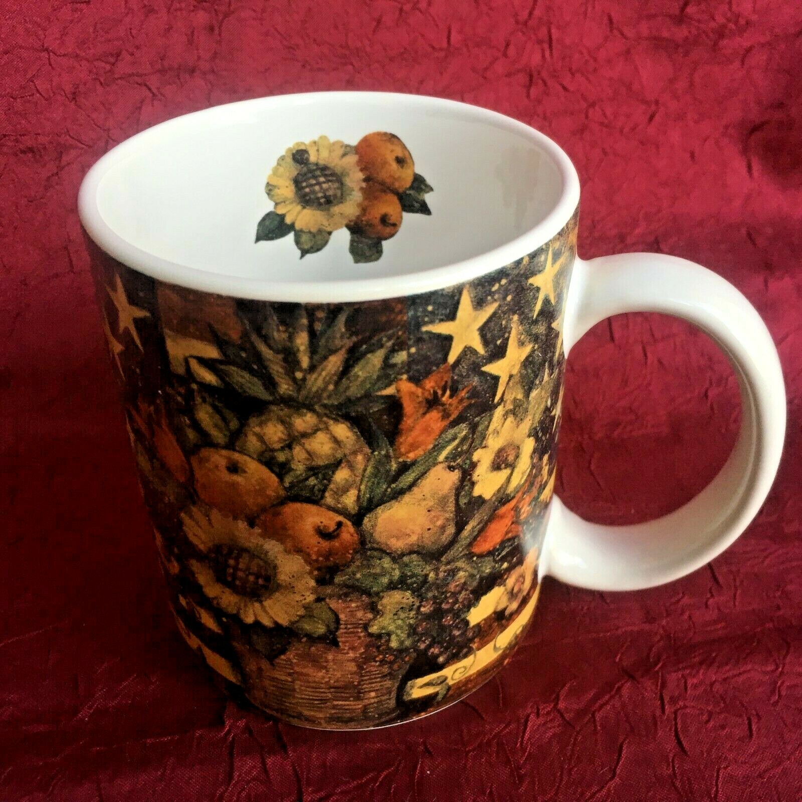 "ABOVE THE FRUITED PLAIN" MUG CUP - LANG AND WISE - SUSAN WINGET - SW ...