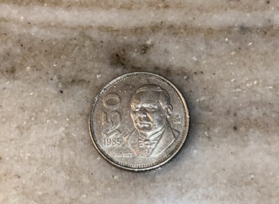 Mexico 1985 $50 PESO Coin Mexican Reformer Benito Juarez Circulated | eBay
