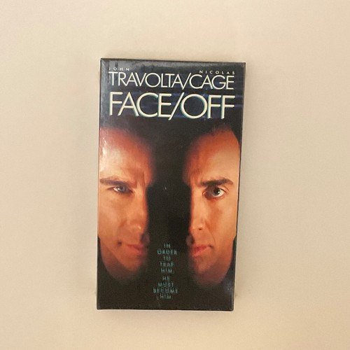 Face/Off (VHS, 1997) Tape Movie Nicolas Cage John Travolta NEW SEALED ...