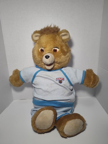 Vintage 1985 Teddy Ruxpin Original Worlds of Wonder Bear TESTED/WORKS ...