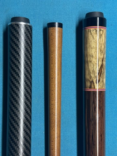 Jeffrey Tucker Custom Black Limba/Wenge Pool Cue, 3/8X10, 30” Kielwood ...