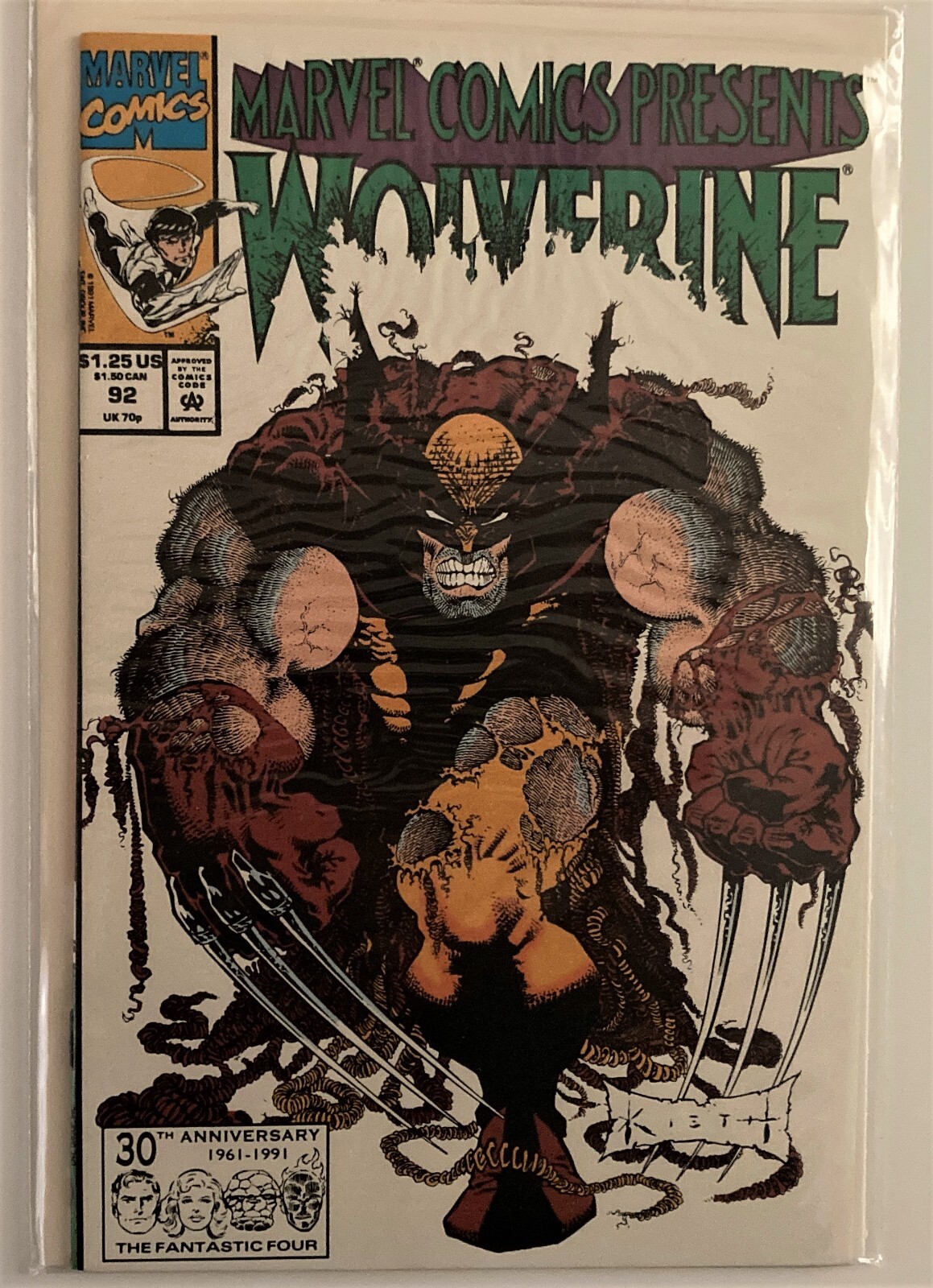 Marvel Comics Presents Wolverine #92 (1991) Bagged and Boarded | eBay