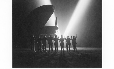 Bomb Crew on an RAF Bomber Command Station Celebrating VE Day, WWII ...