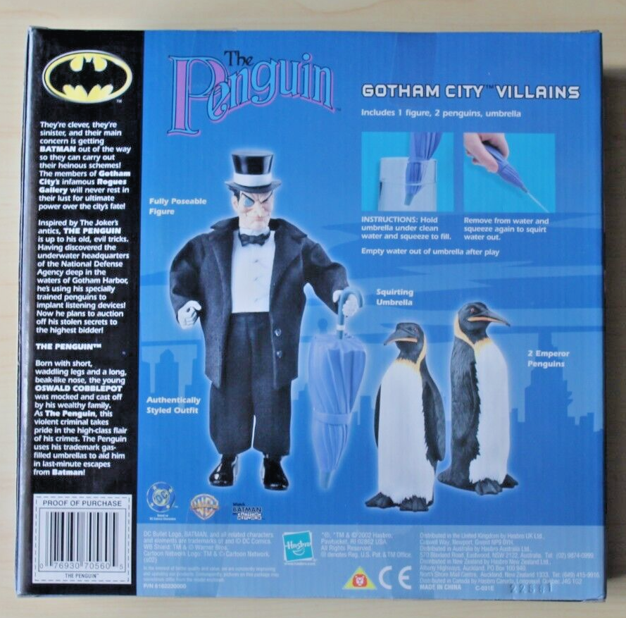 Hasbro Gotham City Villains The Penguin 9" Doll - 2002 | eBay