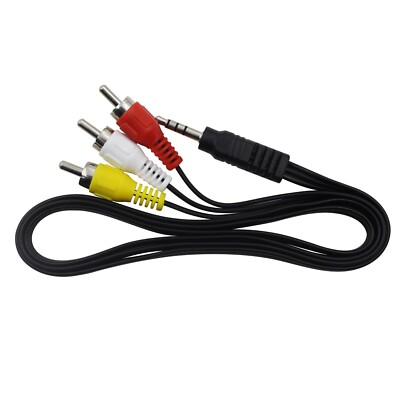 AV A/V Audio Video TV-Out Cable Cord Lead for JVC Digital Camcorder ...