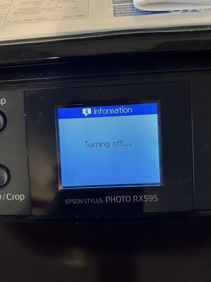 Epson Stylus Photo RX595 All-In-One Inkjet Printer 10343866157| eBay