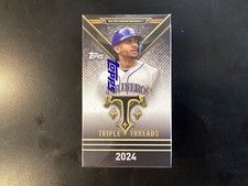 2024 Topps Triple Threads Baseball Checklist, Set Details, Boxes