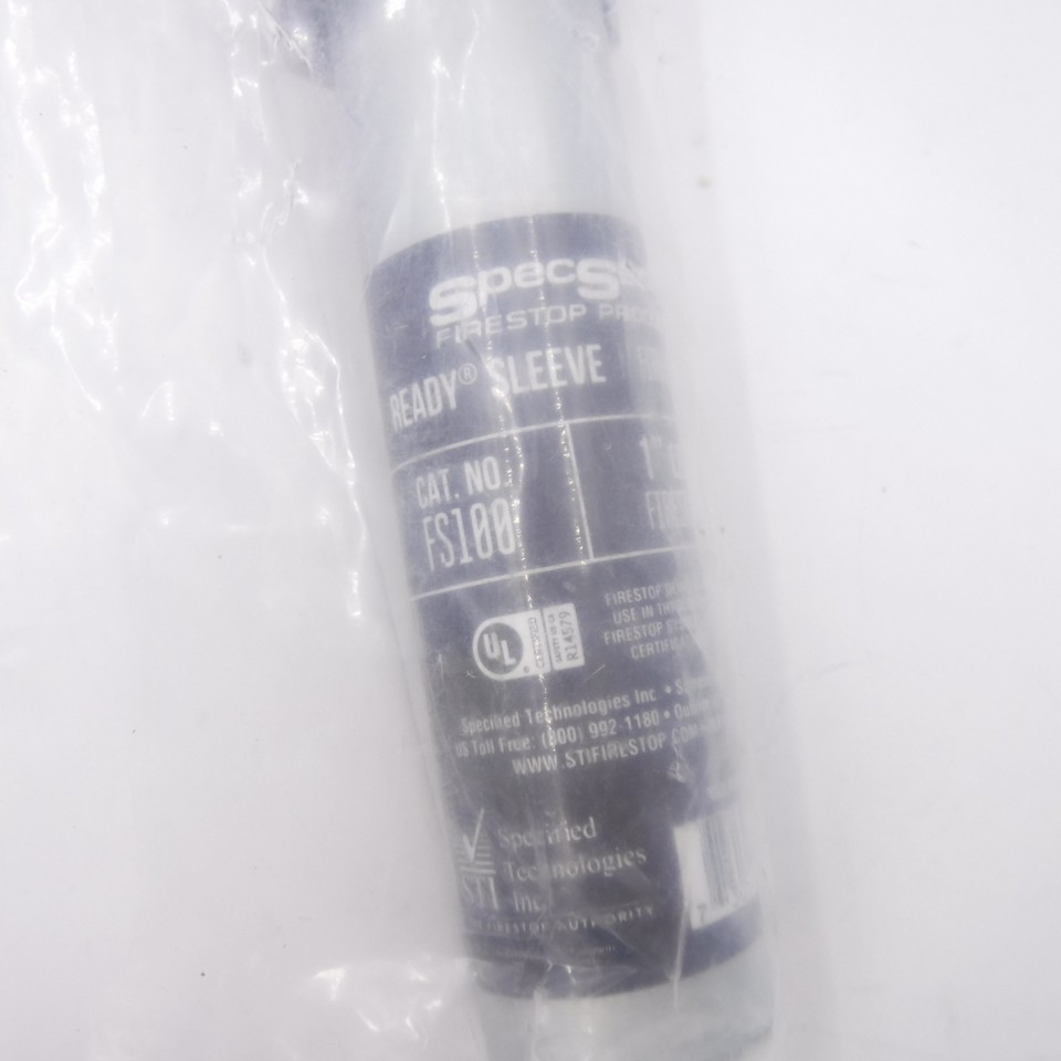 SpecSeal FS100 1" Ready Sleeve Firestop Sleeve & Split Sleeve | eBay