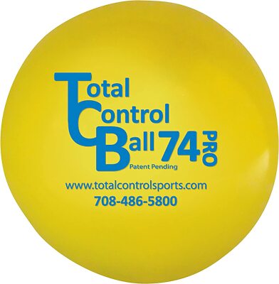 TOTAL CONTROL BALL TCB 74 PRO HEAVY Weight Training Hitting Batting Aid ...