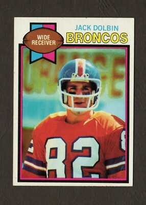 1979 Topps Football Card #484 Jack Dolbin - Denver Broncos | eBay