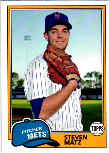 2018 Topps Archives #293 Steven Matz New York Mets Baseball | eBay