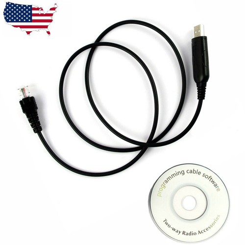 Mobile Radio USB Programming Cable For Motorola CDM-750 CDM-1250 ...