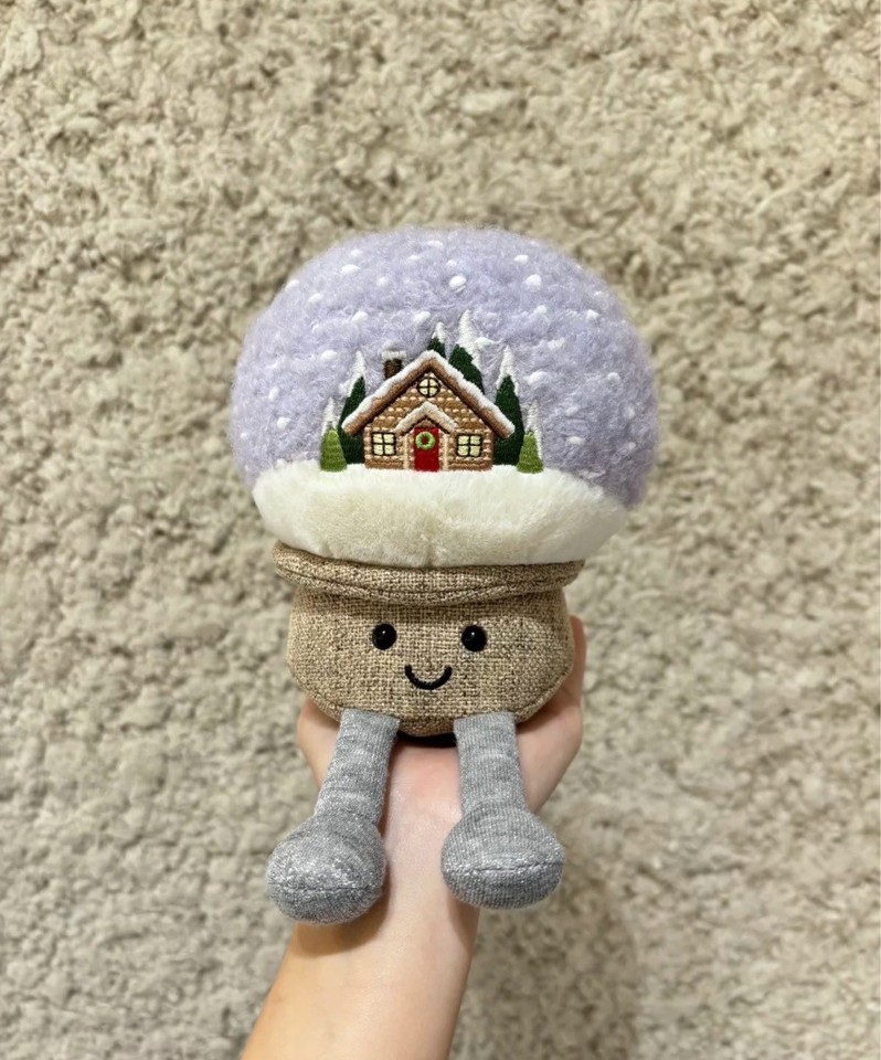 British Snow Globe Crystal Ball Christmas Series Soothing Plush Toy ...