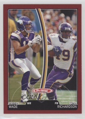 2007 Topps Total Red Bobby Wade Tony Richardson #55 | eBay