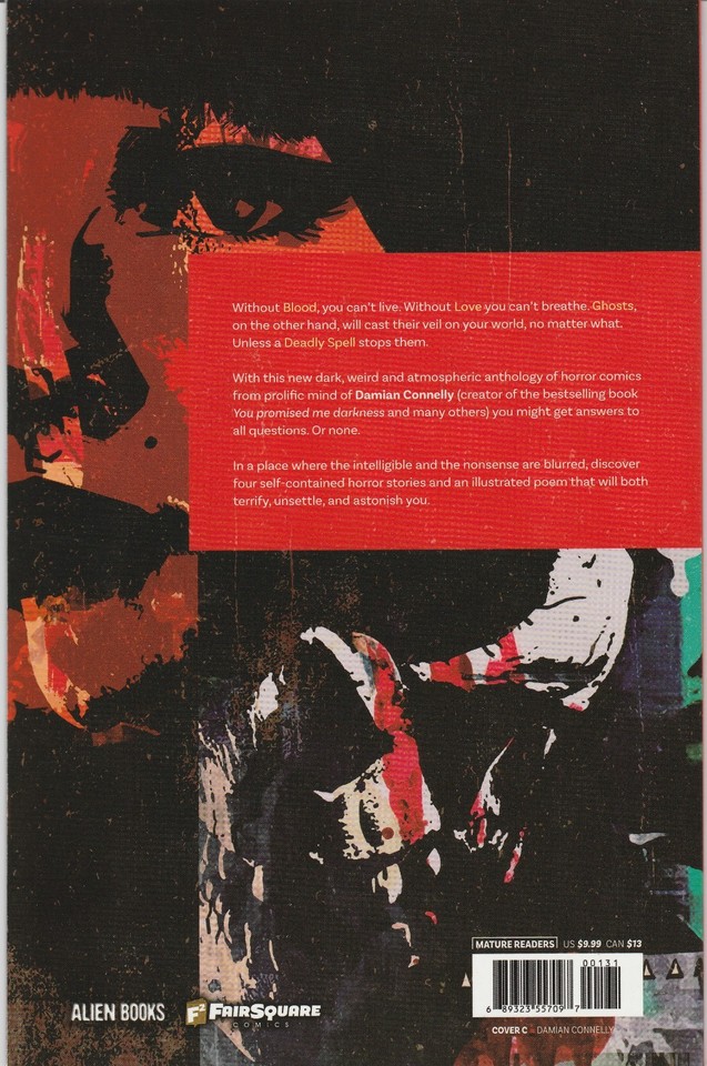 BLOOD LOVE GHOSTS & A DEADLY SPELL #1C (2023 ALIEN) SQUAREBOUND ...