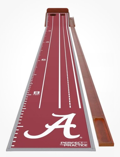 Perfect Practice Collegiate Putting Mat 9'6" Dustin Johnson Golf ...