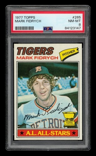1977 Topps Set-Break #265 Mark Fidrych Rookie PSA 8 NM-MT | eBay