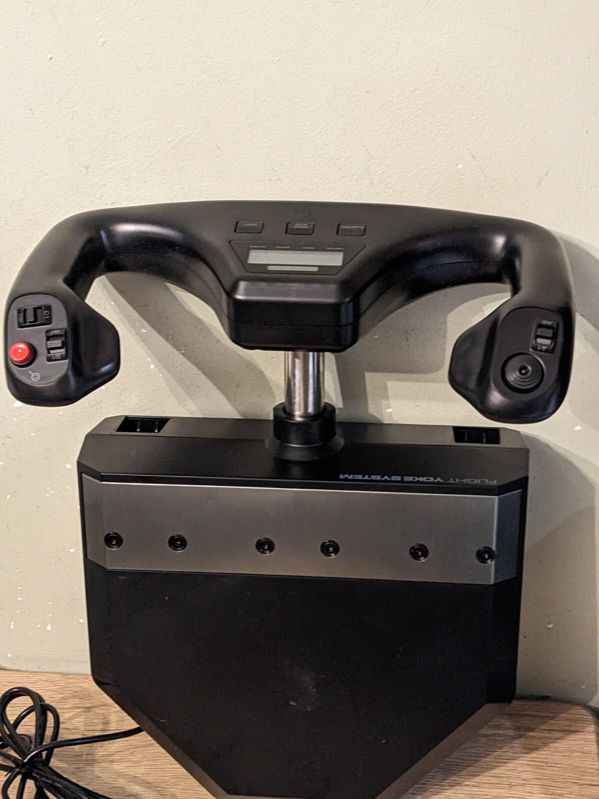 FAULTY Logitech G Saitek Pro Flight Simulator Yoke System READ ...