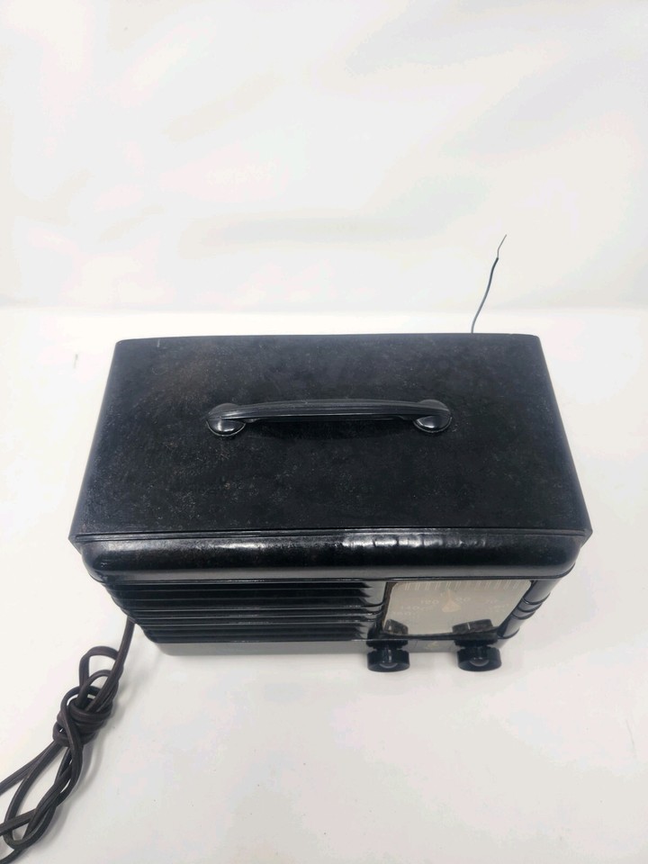 Emerson Radio Vintage AM Tube Radio - IN WORKING ORDER - Model 518 | eBay