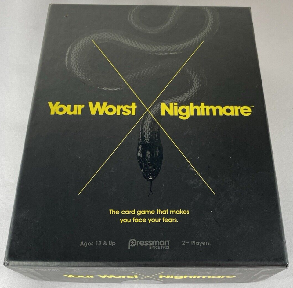 Your Worst Nightmare Game by Pressman - The Game That Makes You Face ...