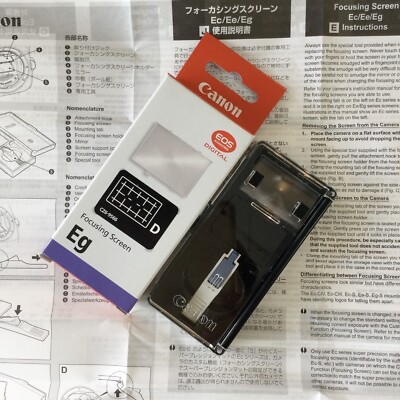 【MINT】Canon Focusing Screen EG-D for Canon EOS 5D MarkII in box ...