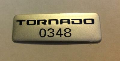 Genuine Ford BA BF Build Number Badge FPV F6 Tornado 0348 | eBay Australia