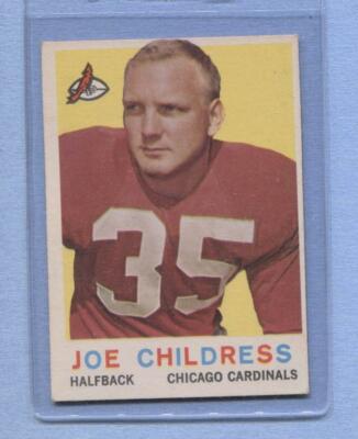 1959 Topps Football #13 Joe Childress (Cardinals) Vg-Ex | eBay