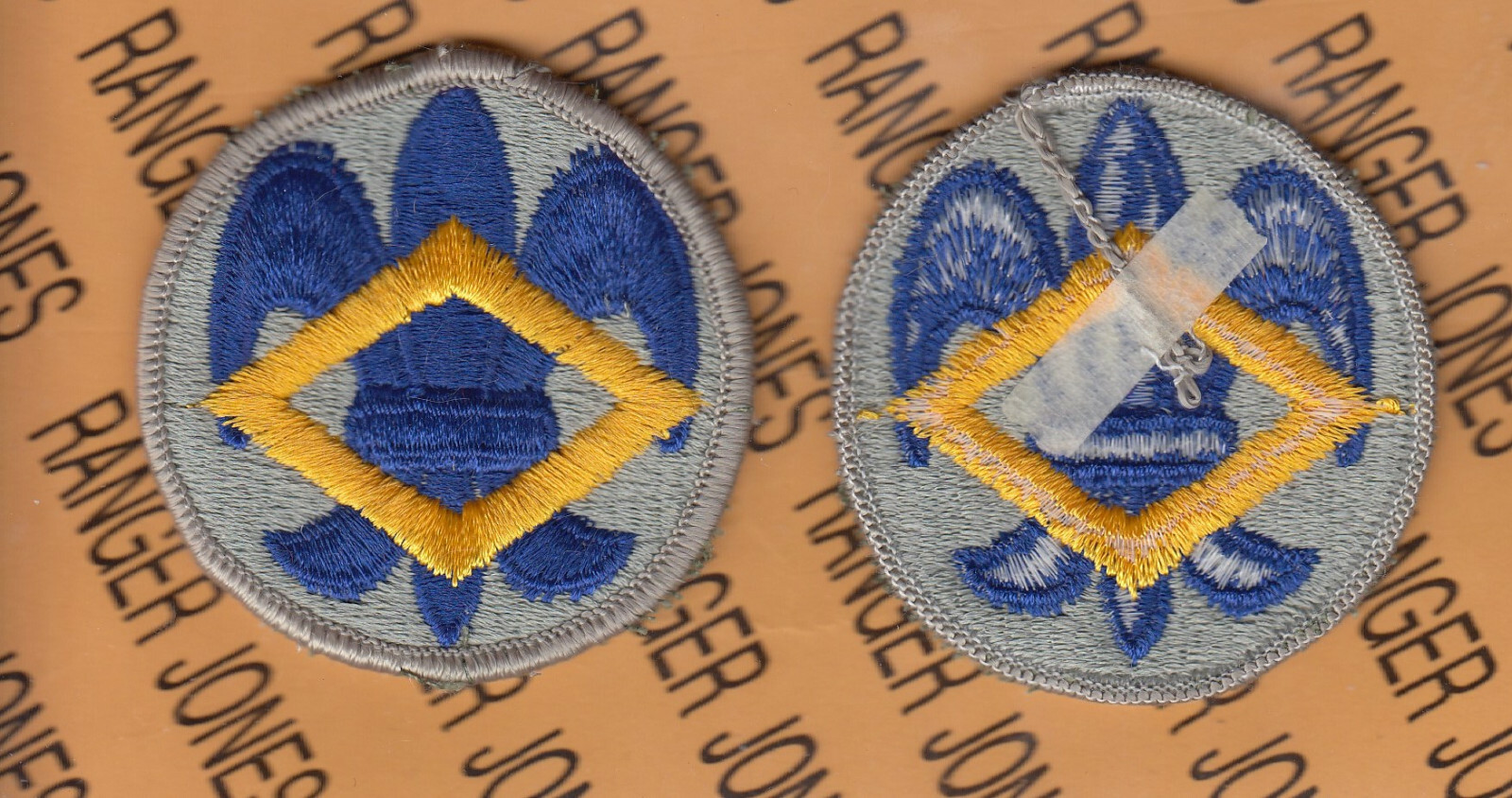 US Army 336th Finance Group dress uniform 2.5" patch m/e Gold | eBay