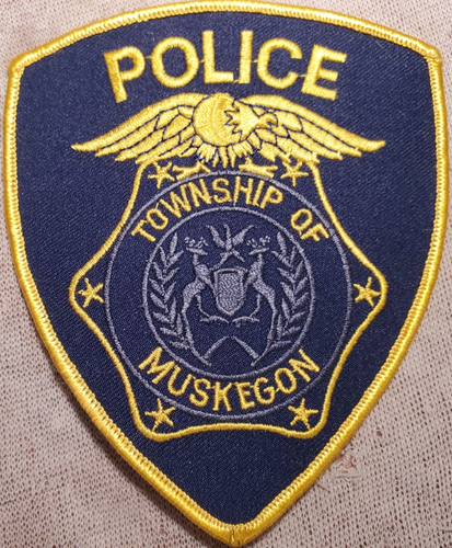 MI Muskegon Twp. Michigan Police Shoulder Patch | eBay