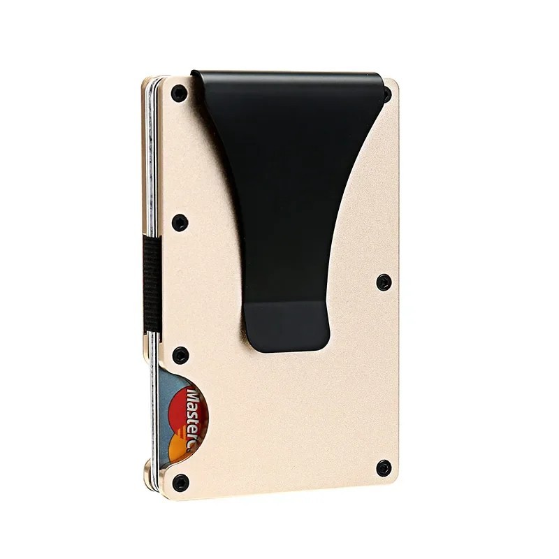 Men's RFİD Blocking Slim Money Clip Carbon Fiber Wallet ID Credit Card ...