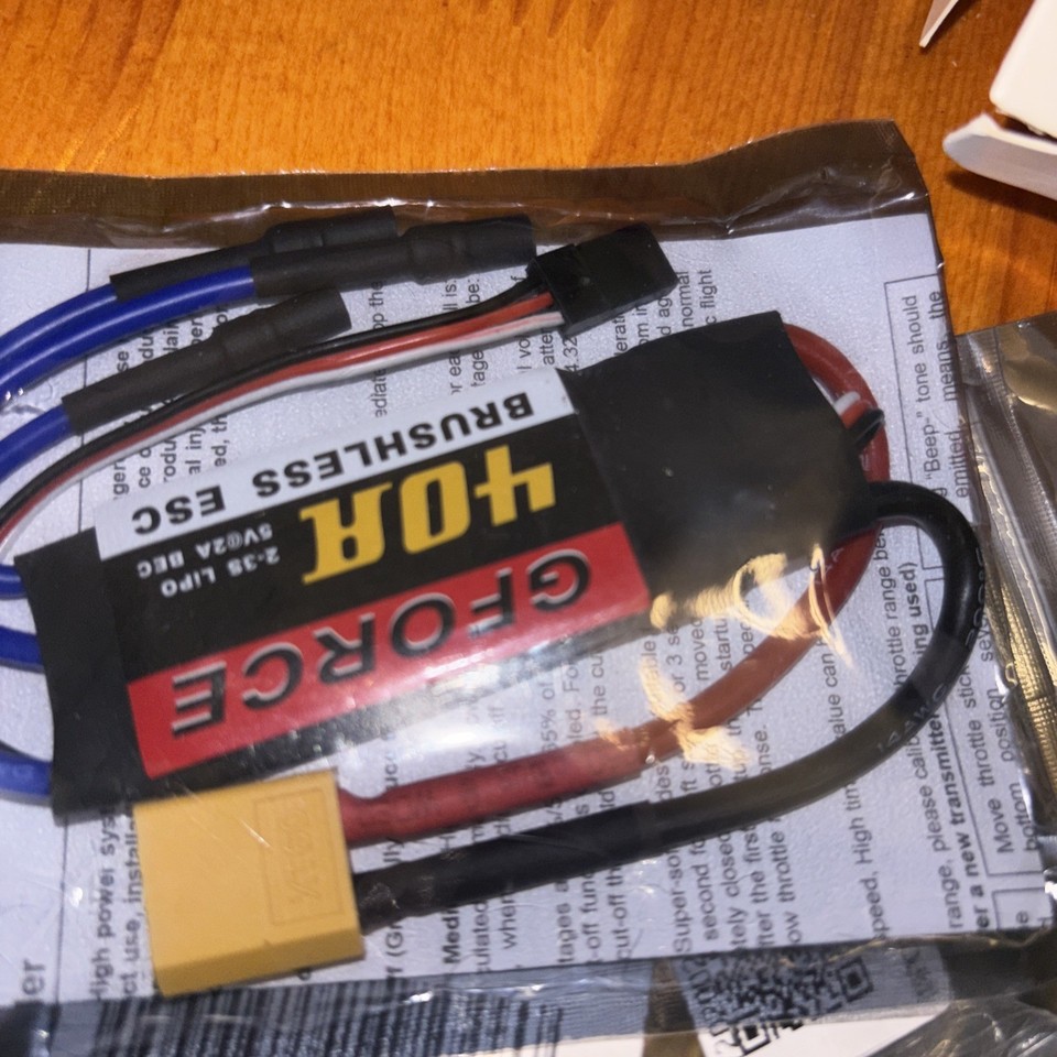 rc airplanes Brushless G Force Motor. Red. 40 Amp Esc Lot 920kv | eBay
