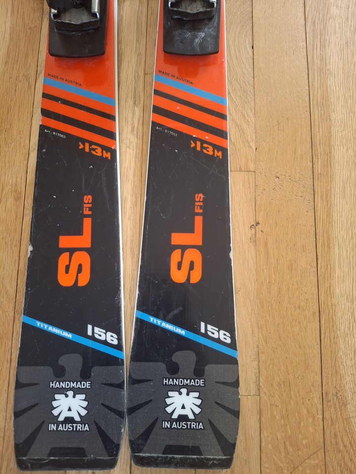 Blizard FIS Slalom Skis 13M Radius, 156CM. Marker Bindings. | eBay