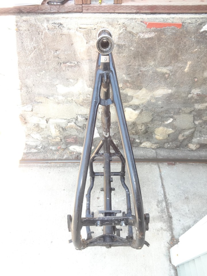 Harley Drop Seat Frame Duo Glide Panhead 3D Date Code 1963 Chopper 1958 ...