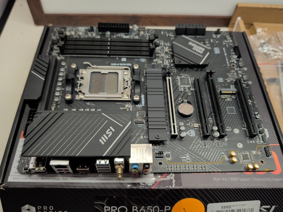 MSi Pro B650-P WiFi AM5 ATX Gaming Motherboard UNTESTED PARTS/REPAIRS ...