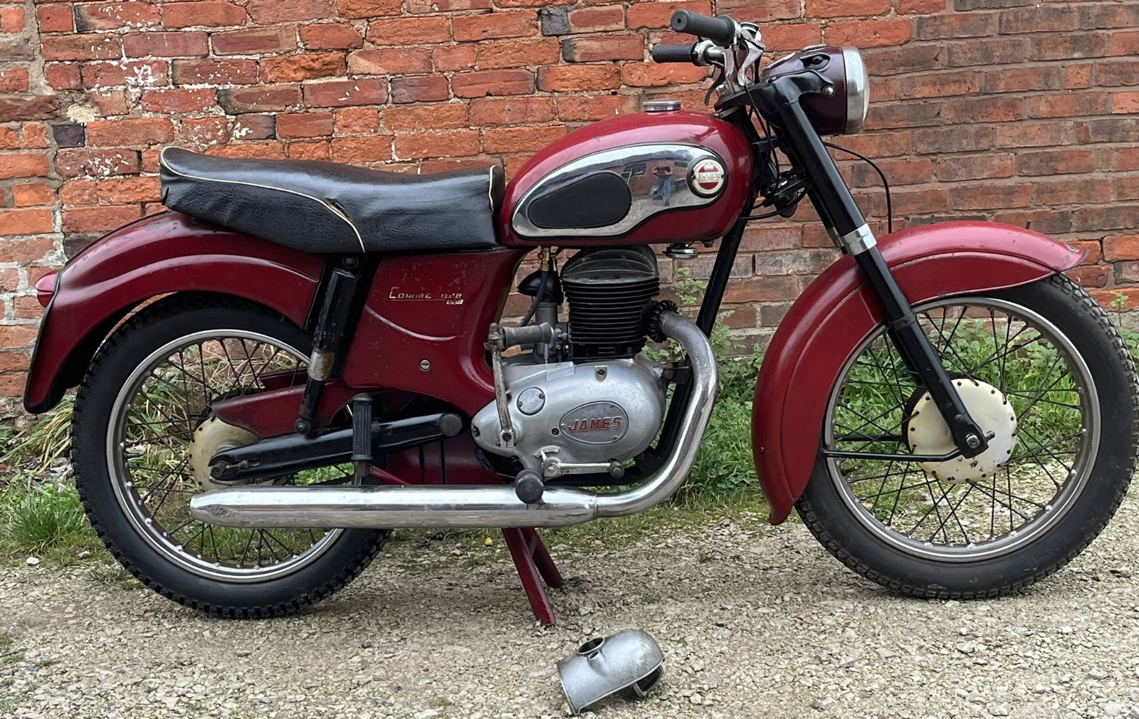 1962 James Commodore 250cc 4 Speed Runs Well With V5C - Bike Years - 1960s
