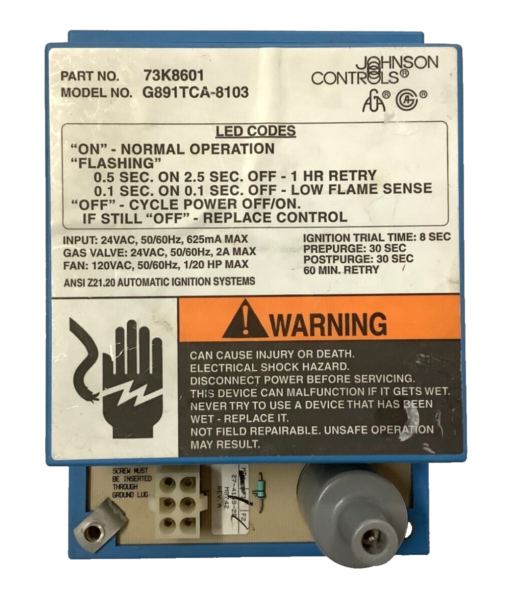 73k8601 New OEM Lennox Pulse Ignition Control Board G891TCA-8103 | eBay
