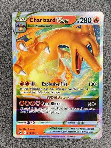 Charizard VSTAR 019/159 NM EN Pokemon TCG Crown Zenith Ultra Rare | eBay