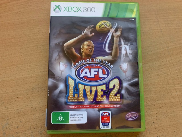 AFL Live 2 (Xbox 360) Australian Rules Football - PAL for sale online ...