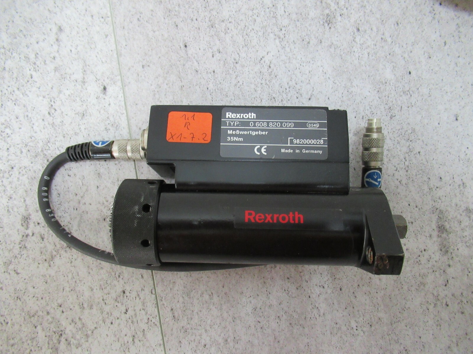 Rexroth 0608820099 Measuring Sensor 35Nm with Cable | eBay
