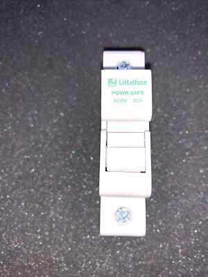 1pc used littelfuse Pow-Safe 600V 30A 10X38mm Fuse base | eBay