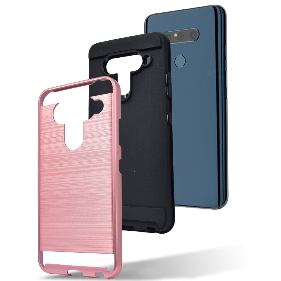 For LG Stylo 6/K51 Case Phone Cover Shockproof Slim+ Tempered Glass ...