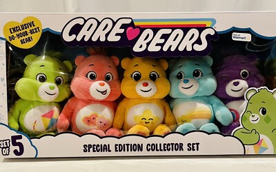 Care Bears 5 Pack Special Edition Collector Set With Four Exclusive ...