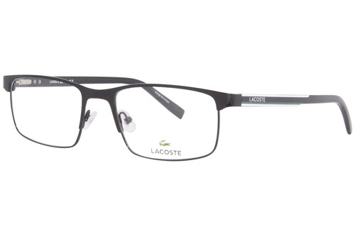 Lacoste L2271 001 Eyeglasses Frame Men's Black Full Rim Rectangular ...